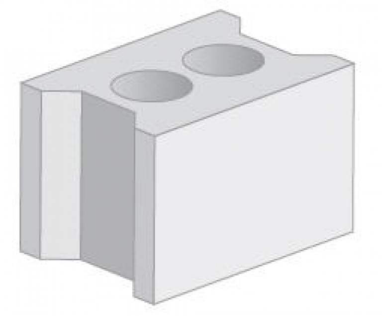 Solid Blox 200x320x240(32/24) Grindbeton | Timmer en van Ark Tuinmaterialen